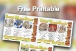 Free Printable: "Old Testament Bible Hero Cards"