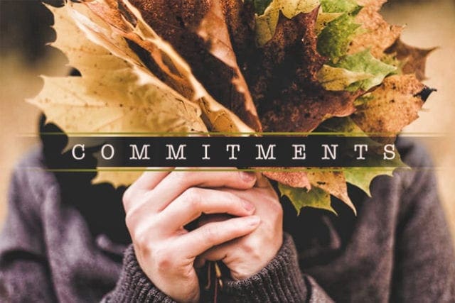 Don't Make Resolutions. Make Commitments.