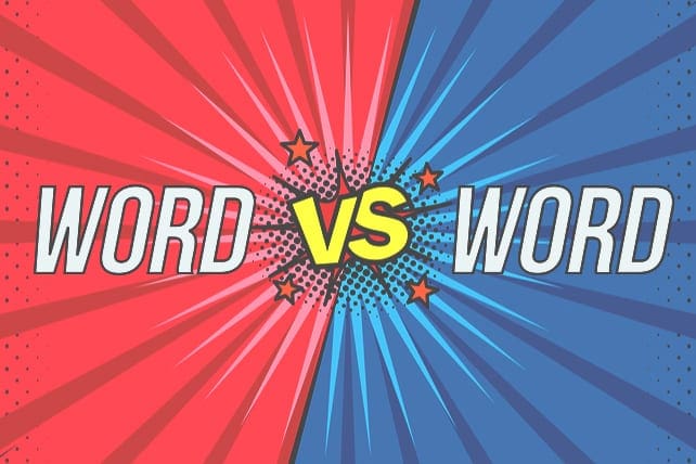 The Confrontation of Words