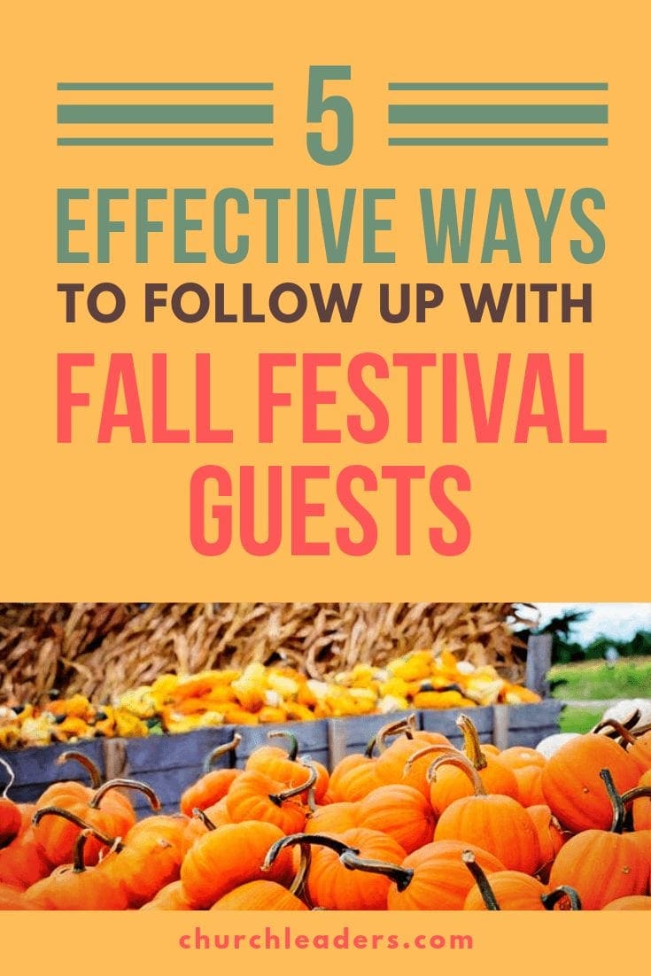 5 Fall Festival Follow-Up Ideas to Reach Your Guests