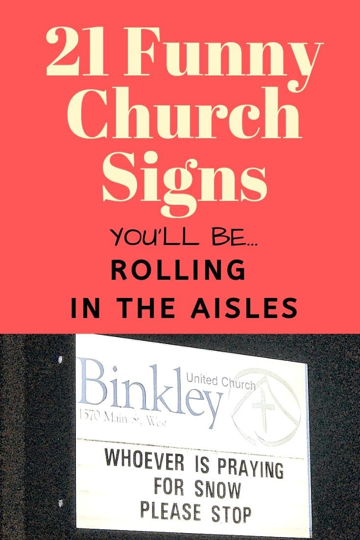 21 Funny Church Signs Even Jesus Would Laugh At