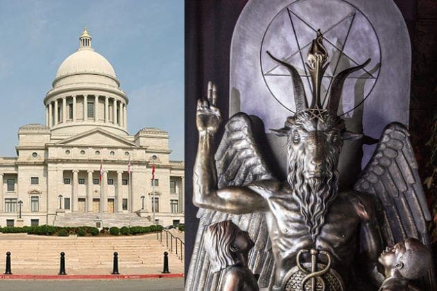 Satanic Temple Unveils Disturbing Statue at Arkansas Capitol
