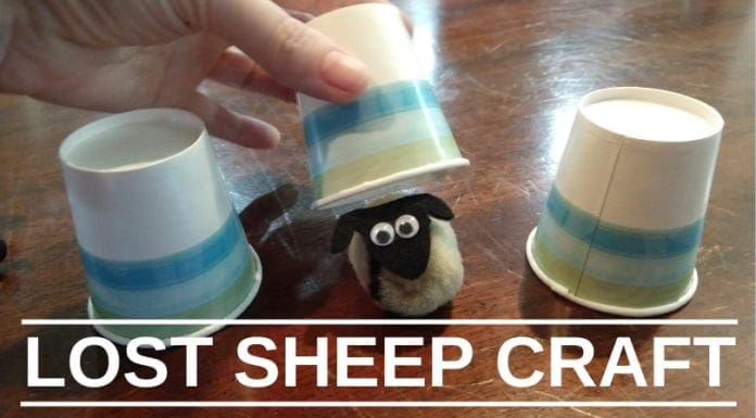 Parable of the Lost Sheep Craft (and Game!) for Sunday School Students