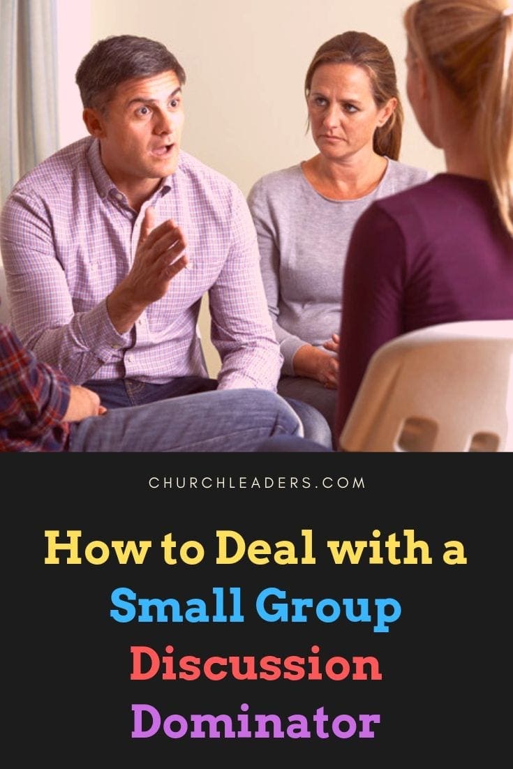 How to Deal with a Small Group Discussion Dominator