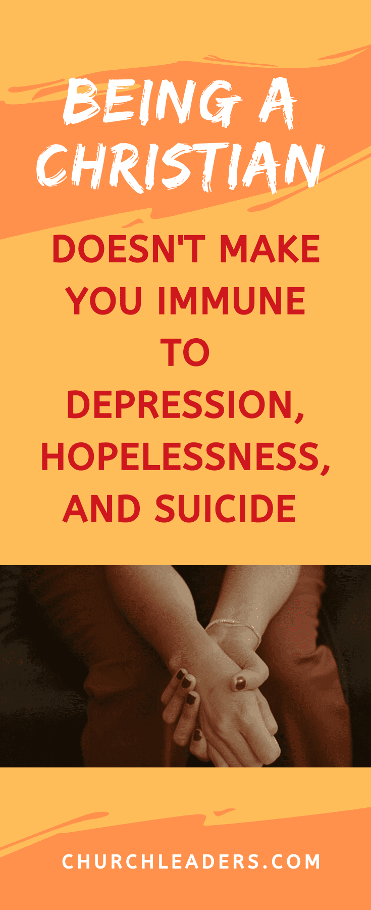 Being a Christian Does Not Make You Immune to Depression, Hopelessness ...
