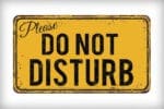 Do Not Disturb Setting - The Surprising Secret To Sanity