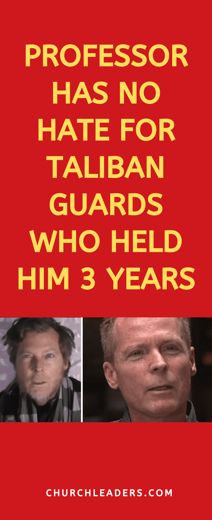 Timothy Weeks Has No Hate for Taliban Guards Who Held Him 3 Years