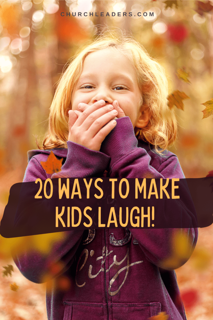 20 Ways To Make Kids Laugh At Church