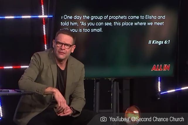 Perry Noble Asks Second Chance Church to 'Grab the Miracle' of $2m Building