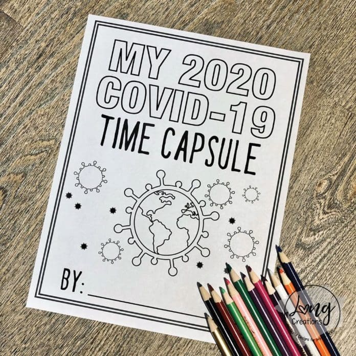 Mom Creates ‘COVID-19 Time Capsule’ Worksheets for Families During Pandemic