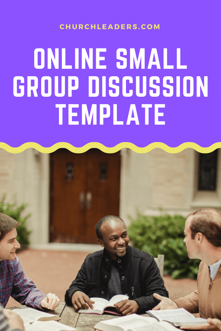Online Small Group Discussion Template