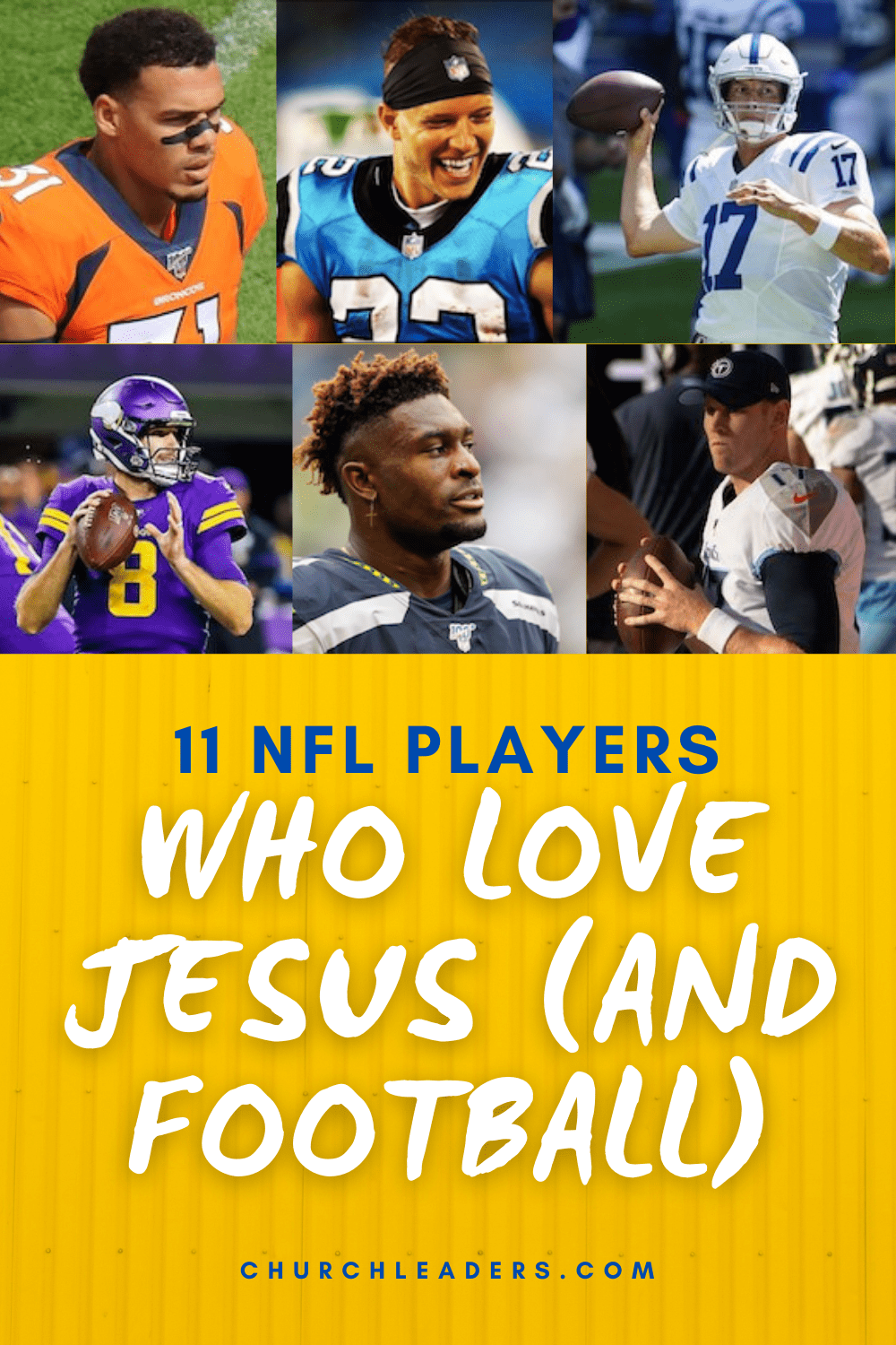 17 Christian Football Players in the NFL Who Love Jesus (and Football!)