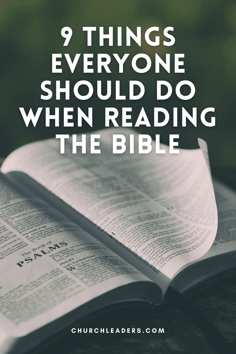 9 Vital Bible Reading Tips