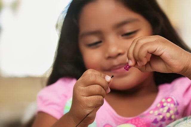 Lord's Prayer Craft: A Colorful Bracelet Reminder for Kids
