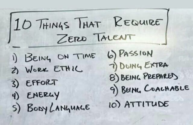 10 Things That Require Zero Talent: Discover Life Skills for Serving