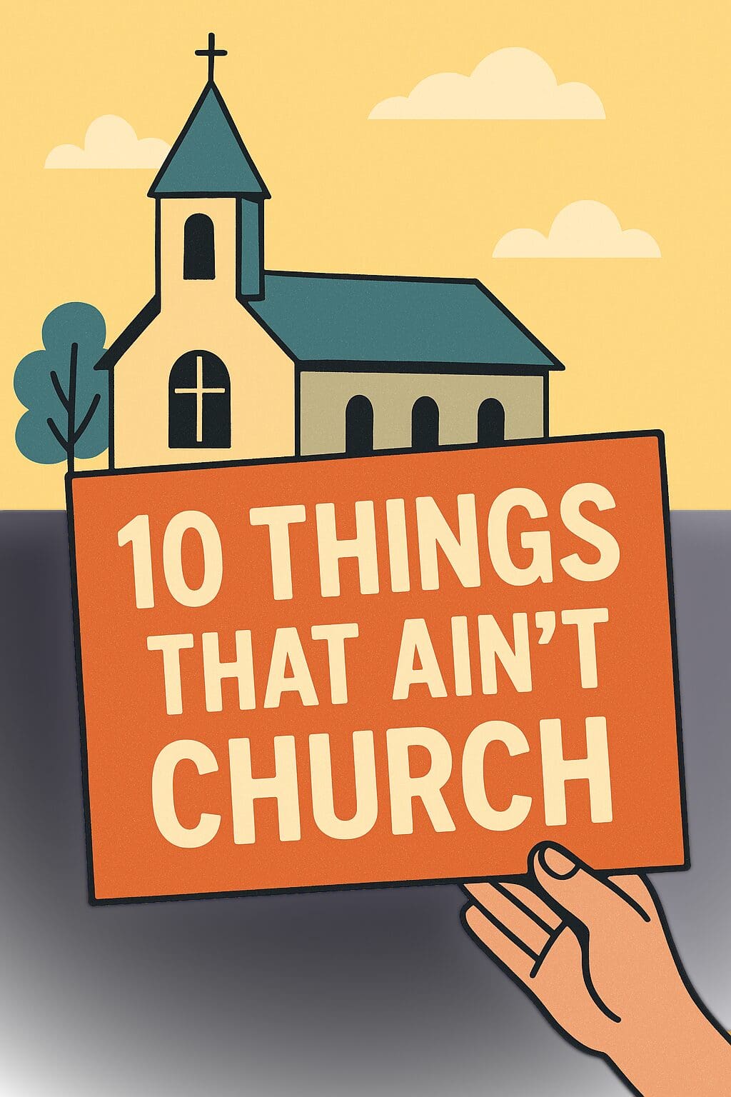 10 Things That Ain't Church (Thoughts on Decreased Church Attendance)