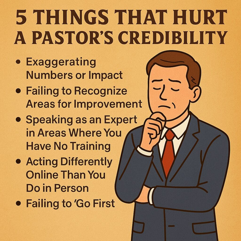 5 Things That Hurt a Pastor’s Credibility