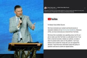 Greg Locke Warns Christians To ‘Wake Up’ After YouTube Permanently ...