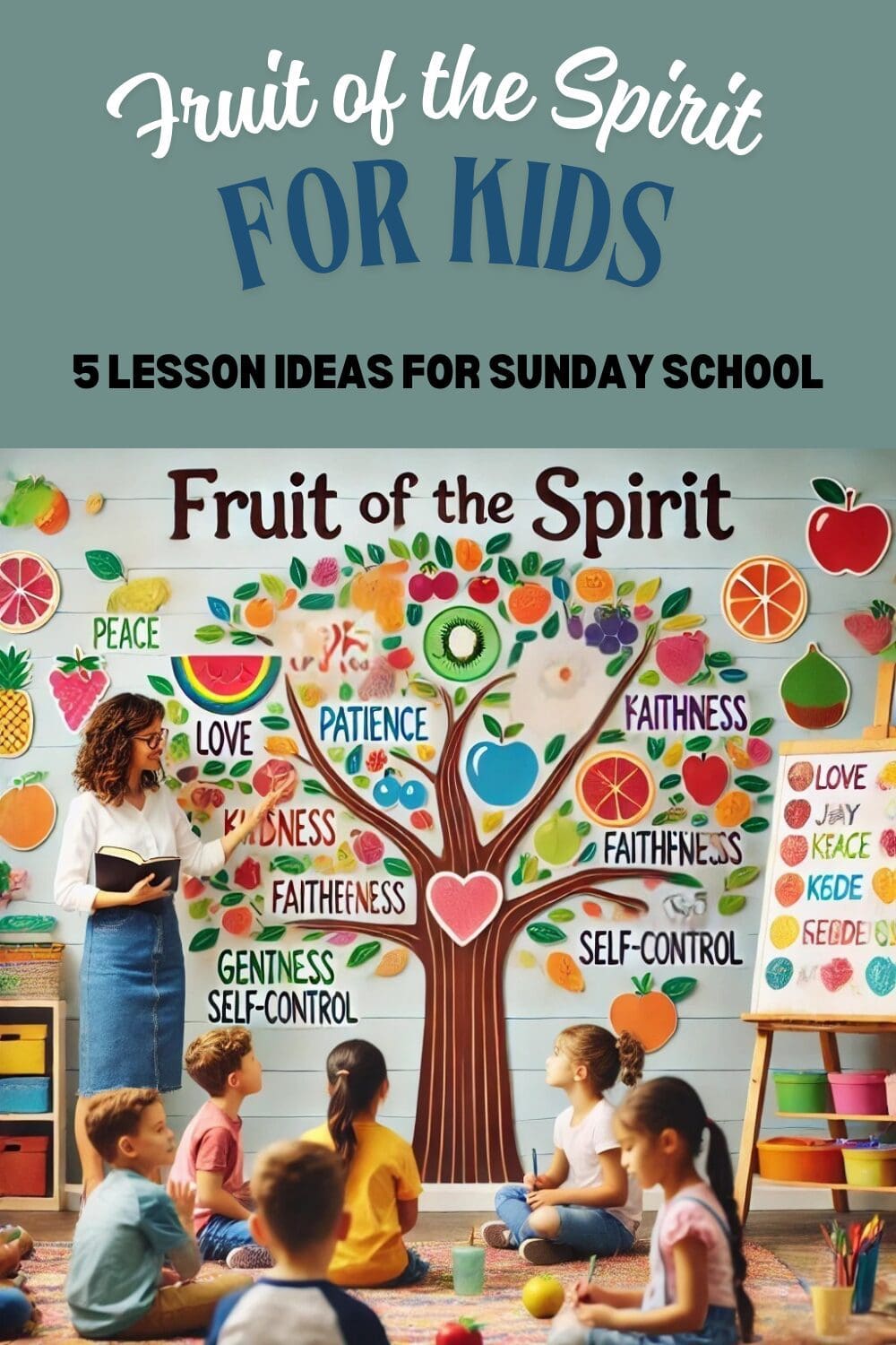 Fruit of the Spirit for Kids: 5 Lesson Ideas for Sunday School