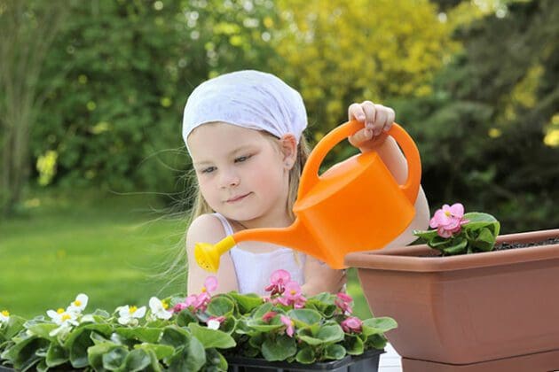 Spring Object Lesson for Children: God Cares for Flowers and You!