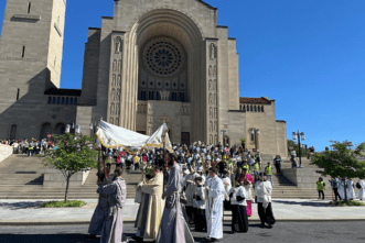 National Eucharistic Pilgrimage Passes Through Washington, Draws Fervent Catholics