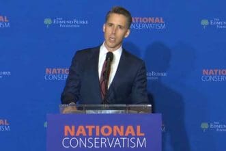 'Christian Nationalism Founded American Democracy,' Senator Josh Hawley ...