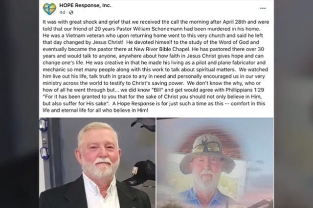 Authorities Pinpoint Suspect in Arizona Pastor’s Grisly Murder, Remain ...