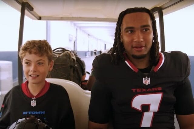WATCH: Make-a-Wish 12-Year-Old Chooses To Meet CJ Stroud Because the ...