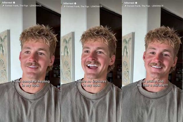 ‘No Fractures in My Back’—Forrest Frank Declares Miracle Healing 2 ...