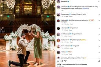 Comedian John Crist Gets Engaged to Nashville News Anchor Lydia Fielder ...