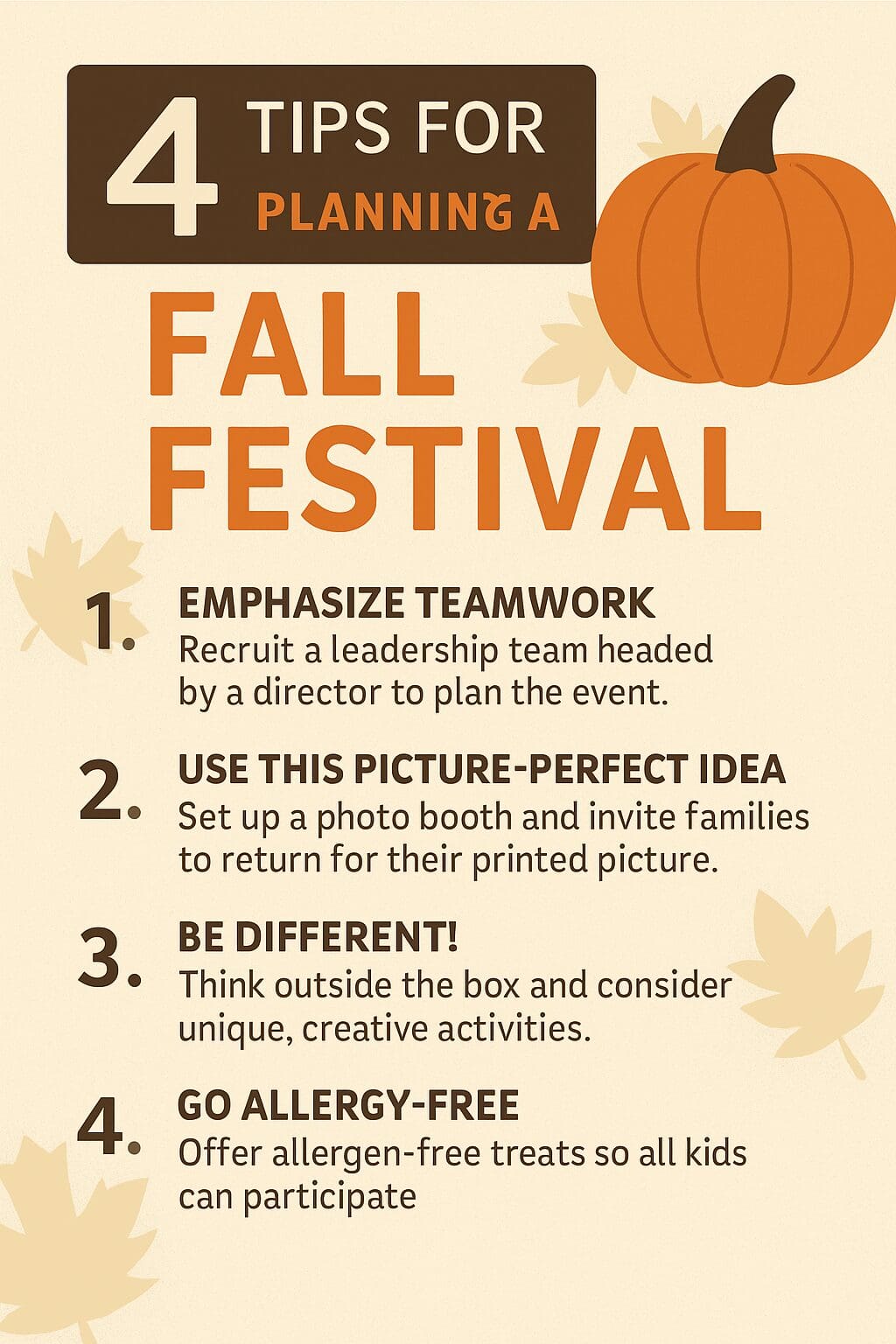 Planning a Fall Festival: 4 Tips To Make Your Event a Treat