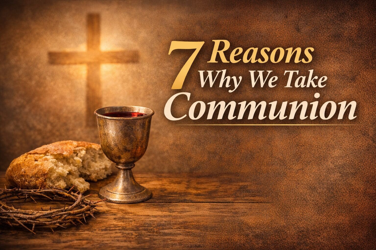 Why Do We Take Communion? 7 Biblical Reasons for the Lord's Supper