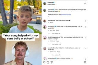 Forrest Frank and Cory Asbury's Public Apology Inspires Boy To Forgive School Bully