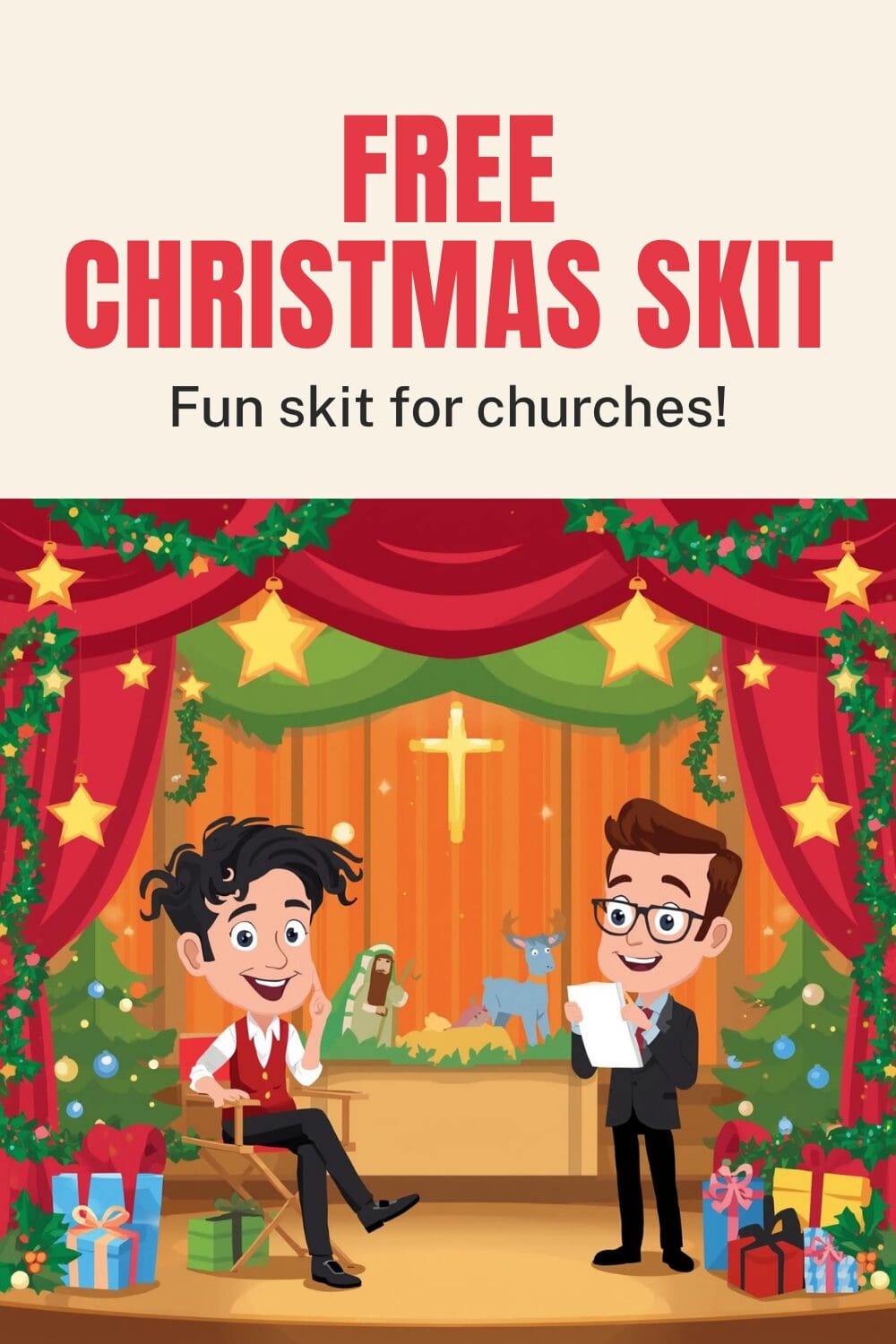 A Christmas Skit for Any Size Church
