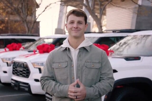 49ers Quarterback Brock Purdy Blesses 9 Families With New Vehicles