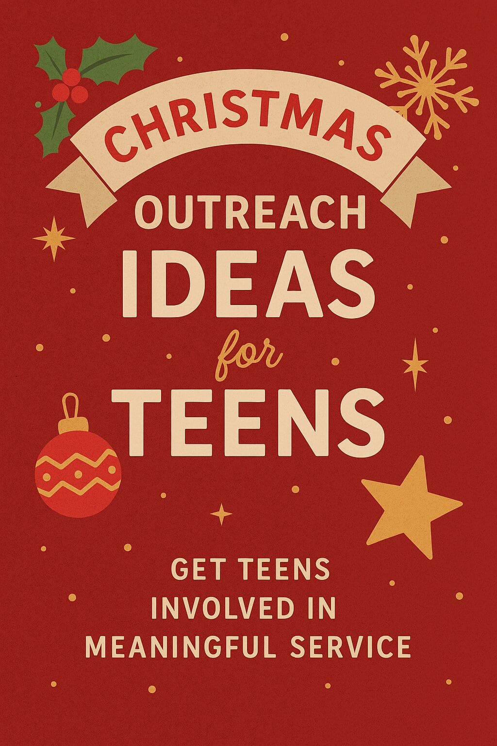 18 Christmas Outreach Ideas for Youth Ministry