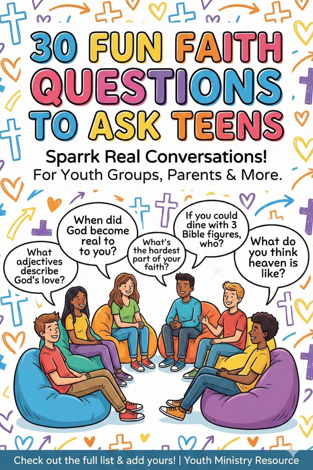 Questions About Faith: 30 Ways To Connect With Teens