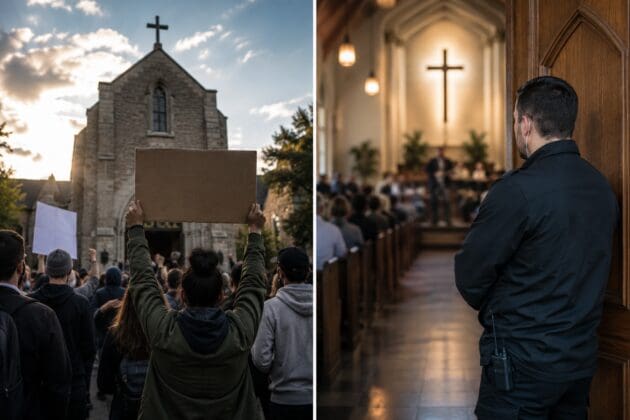 Protesters Stormed a Church. Now States Are Criminalizing Worship ...